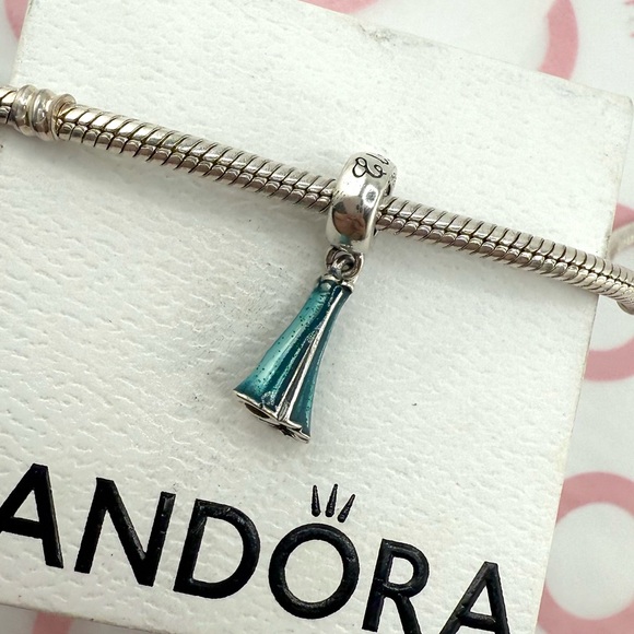 Pandora | Jewelry | Authentic Pandora Disney Elsas Shimmering Blue ...